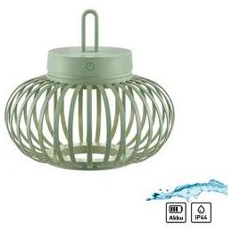 JUST LIGHT Pendelleuchte "AKUBA", gr&uuml;n, 1, &Oslash; 25cm, 1 Stk., Leuchten, Akkuleuchte, Pendelleuchte