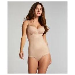 Hunkem&ouml;ller Shaping-Body HUNKEM&Ouml;LLER "Formender Scuba Body", Damen, Gr. L, beige, 76% Polyamid, 24% Elasthan, Bodys