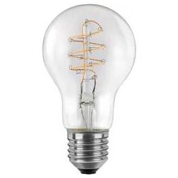 Segula LED-Filament "LED Gl&uuml;hlampe A19 klar, E27", Energieeffizienz: F (A-G), transparent, klar, L:11cm &Oslash;:6cm, Leuchtmittel