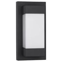 NOVA LUCE Au&szlig;en-Wandleuchte "LETO", schwarz, 1 Stk., Leuchten