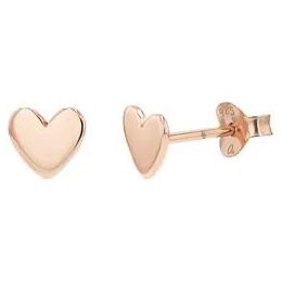 Paar Ohrstecker Tom Tailor "Schmuck Geschenk Silber 925 Herz", ros&eacute;goldfarben, Ohrringe, Damen, Silber 925 (Sterlingsilber)