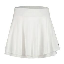 Golfrock Luhta "Luhta Rock Hakkala", Damen, Gr. L, wei&szlig;, Stoff, 100% Polyester, R&ouml;cke