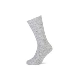 Arbeitssocken STAPP "Narvik", Gr. 41, grau (hellgrau), Obermaterial: 45% Wolle WO. 45% Polypropylen PP. 9% Polyamid PA. 1% Elasthan EL., Socken