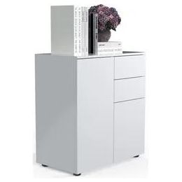 Kommode Vcm "Holz Kommode Sideboard Anrichte Dalosa 4 Schublade", wei&szlig;, B:70cm T:39cm, Sideboards, Kommode