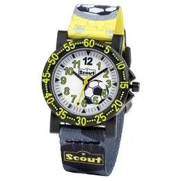 Quarzuhr Scout "Fu&szlig;ball", bunt, Armbanduhren, Kinder, Quarzuhr, Armbanduhr, Kinderuhr, Junge, analog