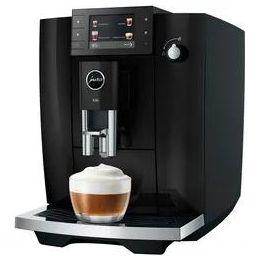 Jura Kaffeevollautomat "E6 (ED)", piano schwarz (ed), B:27cm H:34,8cm T:44,6cm, Kaffeevollautomaten, Kaffeevollautomat