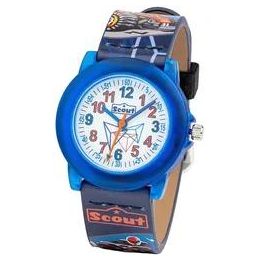 Quarzuhr Scout "Offroad", bunt, Armbanduhren, Kinder, Quarzuhr, Armbanduhr, Kinderuhr, Junge, analog