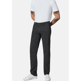 Chinohose PEAK TIME "Helikon", Herren, Gr. 30, L&auml;nge 34, obsidian grau, Material: 70% Baumwolle, 28% Polyester, 2% Elasthan, gerade, unten schmal lang, Hosen Chinohose, Lange Stoffhose