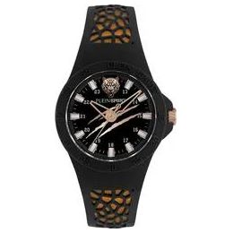 Luxusuhr Plein Sport "Thunderstorm", 02rg, schwarz, goldenrose, Armbanduhren, Damen