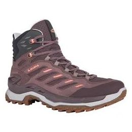 Wanderschuh Lowa "INNOVO GORE-TEX MID WS", Damen, Gr. 41, altrosa, rose, Leder, Textil, Schuhe Wanderschuh, wasserdicht dank Gore-Tex Membrane