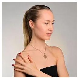 Adelia&acute;s Kettenanh&auml;nger ADELIA ́S "Damen Anh&auml;nger &ndash; Herz Gravuranh&auml;nger aus Edelstahl", gold, Schmuckanh&auml;nger, Damen, Edelstahl, Kettenanh&auml;nger, Ideal als Geschenk f&uuml;r besondere Anl&auml;sse
