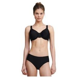 B&uuml;gel-BH Chantelle "HEDONA", Damen, Gr. 85, Cup D, schwarz, Obermaterial: 75% Polyamid, 25% Elasthan, BHs B&uuml;gel-BH, blickdichtes Gewebe, Guipure Spitze, leichter Minimizer-Effekt