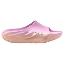 Badesandale Nike SPORTSWEAR "W REACTX REJUVEN8 SLIDE", Damen, Gr. 42, arctic orange, sail, lt magenta, Synthetik, Schuhe, Badelatschen