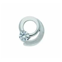 Adelia&acute;s Kettenanh&auml;nger ADELIA ́S "Anh&auml;nger 925 Silber mit Zirkonia &ndash; Silberanh&auml;nger", silber, Schmuckanh&auml;nger, Damen, mit Zirkonia, Silber 925 (Sterlingsilber), Kettenanh&auml;nger, Silberanh&auml;nger
