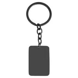 Adelia&acute;s Kettenanh&auml;nger ADELIA ́S "Unisex Anh&auml;nger &ndash; Schl&uuml;sselanh&auml;nger aus Edelstahl", schwarz, Schmuckanh&auml;nger, Damen, Edelstahl, Kettenanh&auml;nger, Ideal als Geschenk &ndash; dezent und elegant