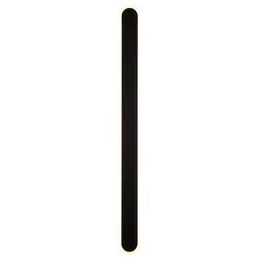 LED Au&szlig;en-Wandleuchte Searchlight "Bordo LED-Au&szlig;enwandleuchte, Schwarz", sandschwarz, acryl, B:8cm H:90cm, Leuchten