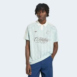 Poloshirt adidas originals "SUMMER JERSEY", Herren, Gr. M, wonder sage, Obermaterial: 100% Polyester, Shirts