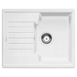 Granitsp&uuml;le Blanco "ZIA 40 S", wei&szlig;, B:50cm H:19cm T:62cm, Verbundwerkstoff, K&uuml;chensp&uuml;len, erh&auml;ltlich in mehreren Farben