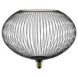 Segula LED-Filament "LED Floating Filo", Energieeffizienz: G (A-G), schwarz, L:250cm &Oslash;:300cm, Leuchtmittel, LED Floating Filo Oval 300 black E27, 6W, 2200K, 450lm