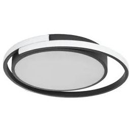 NOVA LUCE LED Deckenleuchte "ODREY", schwarz, 1, &Oslash; 40cm, 1 Stk., Leuchten, LED Deckenleuchte