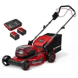 Akkurasenm&auml;her Einhell "GC-CM 36/51 S Li BL (2x5,2Ah)", rot, schwarz, B:57,8cm H:44cm, Rasenm&auml;her, Inkl. 2 Akkus und Twincharger