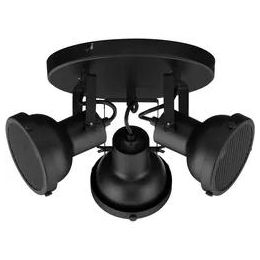 NOVA LUCE Deckenleuchte "RUVI", schwarz, 3, &Oslash; 12cm H: 22cm, 1 Stk., Leuchten, Ohne Beleuchtung, Deckenstrahler