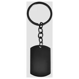 Adelia&acute;s Kettenanh&auml;nger ADELIA ́S "Unisex Anh&auml;nger &ndash; Schl&uuml;ssel Gravuranh&auml;nger aus Edelstahl", schwarz, Schmuckanh&auml;nger, Damen, Edelstahl, Kettenanh&auml;nger, Perfekt als Geschenk zum einfach so