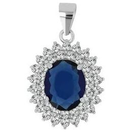Adelia&acute;s Kettenanh&auml;nger ADELIA ́S "Damen Anh&auml;nger aus 925 Silber mit Zirkonia", silber, Schmuckanh&auml;nger, Damen, Silber 925 (Sterlingsilber), Kettenanh&auml;nger, Sch&ouml;ne Geschenkidee zum Weihnachten