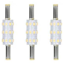 Paulmann LED-Leuchtmittel "3er Pack 60lm 4000K 3,6V", silberfarben, L:6,2cm &Oslash;:1,4cm, Leuchtmittel