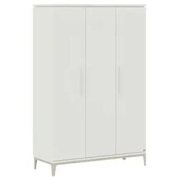 Kleiderschrank Paidi "CUTIE LEA in Wei&szlig;, verschiedene Gr&ouml;&szlig;en, T&uuml;ren mit Soft-Close-Funktion", off, wei&szlig;, B:131cm H:200cm T:52cm, Holzwerkstoff, Schr&auml;nke, Kleiderschrank, stabiler Dreht&uuml;renschrank aus Holz, mit Kleiderstangen & Einlegeb&ouml;den