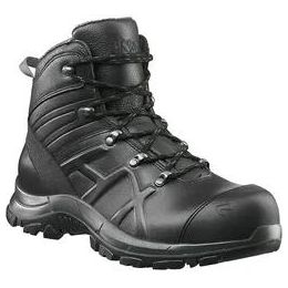 Sicherheitsschuh HAIX "Black Eagle Safety 56 mid" Gr. 10,5, schwarz, 10.5, Obermaterial: 50% Rindsleder Leather cow. 50% Lammleder LEL., Schuhe