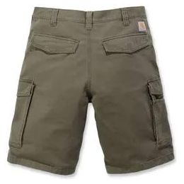 Arbeitsbundhose Carhartt "Shorts", Herren, Gr. 33, EURO, dunkelbraun, Obermaterial: 98% Baumwolle CO. 2% Elasthan EL., Hosen