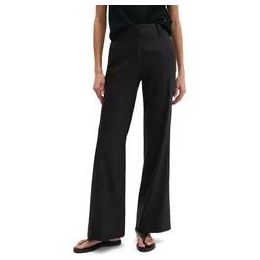 Marc O'Polo Chinohose MARC O'POLO "aus Viskose-Leinen-Stretch", Damen, Gr. 32, Normalgr&ouml;&szlig;en, schwarz, Obermaterial: 53% Leinen, 45% Viskose, 2% Elasthan, unifarben, normal extralang, Hosen Chinohose