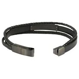 Adelia&acute;s Armband ADELIA ́S "Herren Armband &ndash; Lederarmband aus Leder 21 cm", schwarz, Armb&auml;nder, Herren, 21cm, Leder, Armband, Ideal zum Verschenken &ndash; schlicht und stilvoll