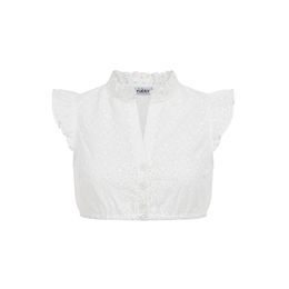 N&uuml;bler Dirndlbluse N&Uuml;BLER "Dirndlbluse Lioba", Damen, Gr. 34, beige (creme), Obermaterial: 100% Baumwolle CO., Blusen Dirndlbluse