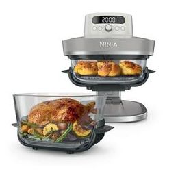 Ninja Hei&szlig;luftfritteuse "CRISPi PRO 7-in-1 Glas-Air-Fryer - Beige AS101EULG", beige, B:17,8cm H:33,2cm T:29,8cm, Fritteusen, 7 Kochfunktionen, Vorbereitung, Zubereitung + Aufbewahrung von Speisen