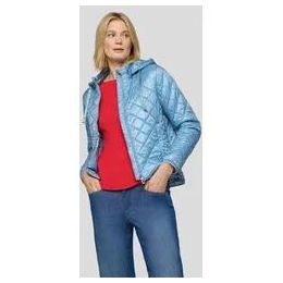 Blouson Rabe "Jacke", Damen, Gr. 46, hellblau, 100%Polyamid, 100%Polyester, 100%Polyamid, unifarben, gerade, gerader Abschluss, Jacken Blouson