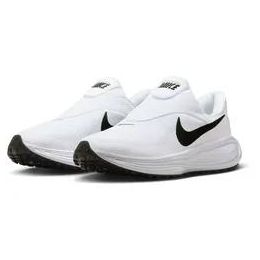 Laufschuh Nike "REVOLUTION 8 EASYON", Herren, Gr. 43, wei&szlig;, schwarz, wolf grau, Synthetik, Textil, Schuhe Laufschuh