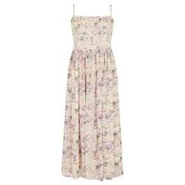 Lily & Lionel Midikleid LILY AND LIONEL "Annie Smocked Wonderland Floral Print Maxi Dress Damen", Damen, Gr. 40, Normalgr&ouml;&szlig;en, multi, 100% Viskose, Kleider Midikleid