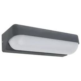 Globo LIGHTING LED Au&szlig;en-Wandleuchte "HONNA", anthrazit, 1 Stk., Leuchten, Au&szlig;enlampe/Lichtschein: abw&auml;rts/ IP54/3000K/anthrazit