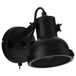 NOVA LUCE Wandleuchte "RUVI", schwarz, 1, &Oslash; 12cm H: 12cm, 1 Stk., Leuchten, Ohne Beleuchtung, Wandleuchte