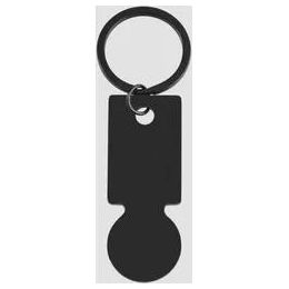 Adelia&acute;s Kettenanh&auml;nger ADELIA ́S "Unisex Anh&auml;nger &ndash; Schl&uuml;sselanh&auml;nger aus Edelstahl", schwarz, Schmuckanh&auml;nger, Damen, Edelstahl, Kettenanh&auml;nger, Geschenkidee: zeitlos und vielseitig
