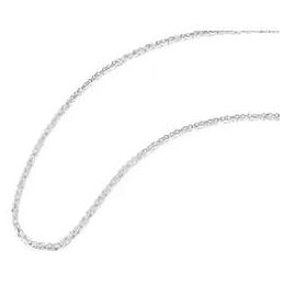 Adelia&acute;s Kette ohne Anh&auml;nger ADELIA ́S "Herren Halskette &ndash; K&ouml;nigskette aus 925 Silber 50 cm", silber, Halsketten, Herren, 50cm, Silber 925 (Sterlingsilber), Ideal als Geschenk zum Geburtstag