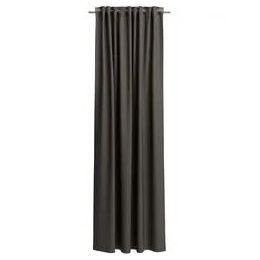 Neutex for you! Verdunkelungsvorhang NEUTEX FOR YOU "INSULA", braun, Gardinen, 205cm, Multifunktionsband, 140cm, Polyester, Uni-Dimout f&uuml;r starke Verdunklung, nach Ma&szlig;, B:140cm H:205cm