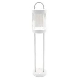 Au&szlig;en-Stehlampe NOWA "LUNDEN", wei&szlig;, H:65cm &Oslash;:12,5cm, Leuchten, Au&szlig;enlampe Haus IP54 Gartenbeleuchtung Terrasse