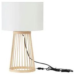 NOVA LUCE Tischleuchte "LOIS", natur, 1, &Oslash; 30cm H: 50cm, 1 Stk., Leuchten, Tischleuchte