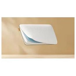 Nackenst&uuml;tzkissen EMMA "EMMA Classic St&uuml;tzkissen", wei&szlig;, B:40cm H:10cm L:80cm, Bezug: 100% Polyester, Kopfkissen, 3-schichtiger, wendbar und individuell einstellbar