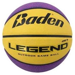 Basketball KEMPA "Basketball Baden Legend" Gr. 7, lila (lila, gelb), B&auml;lle, Herren, 7