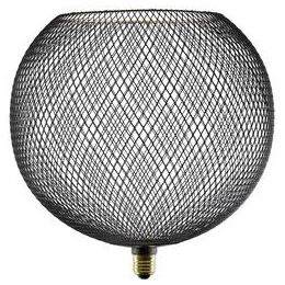 Segula LED-Filament "LED Floating Cage", Energieeffizienz: G (A-G), schwarz, L:300cm &Oslash;:300cm, Leuchtmittel, LED Floating Cage Globe 300 black E27, 5W, 2200K, 350lm