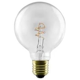 Segula LED-Filament "LED Globe 80 klar, E27", Energieeffizienz: G (A-G), transparent, klar, L:12,5cm &Oslash;:8cm, Leuchtmittel